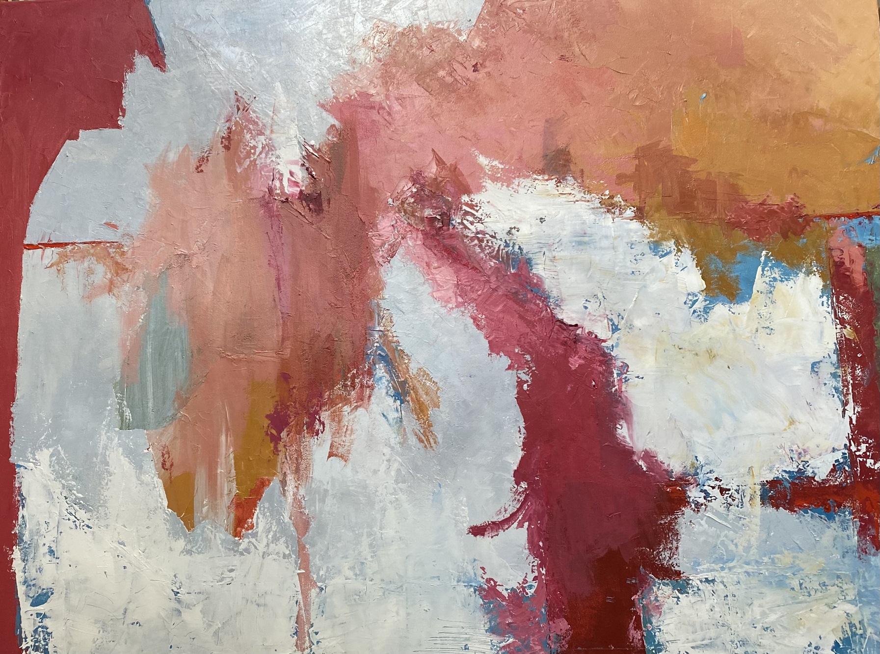 "New Pathways", Paintings by Jane Bevans | The Cornwall Library